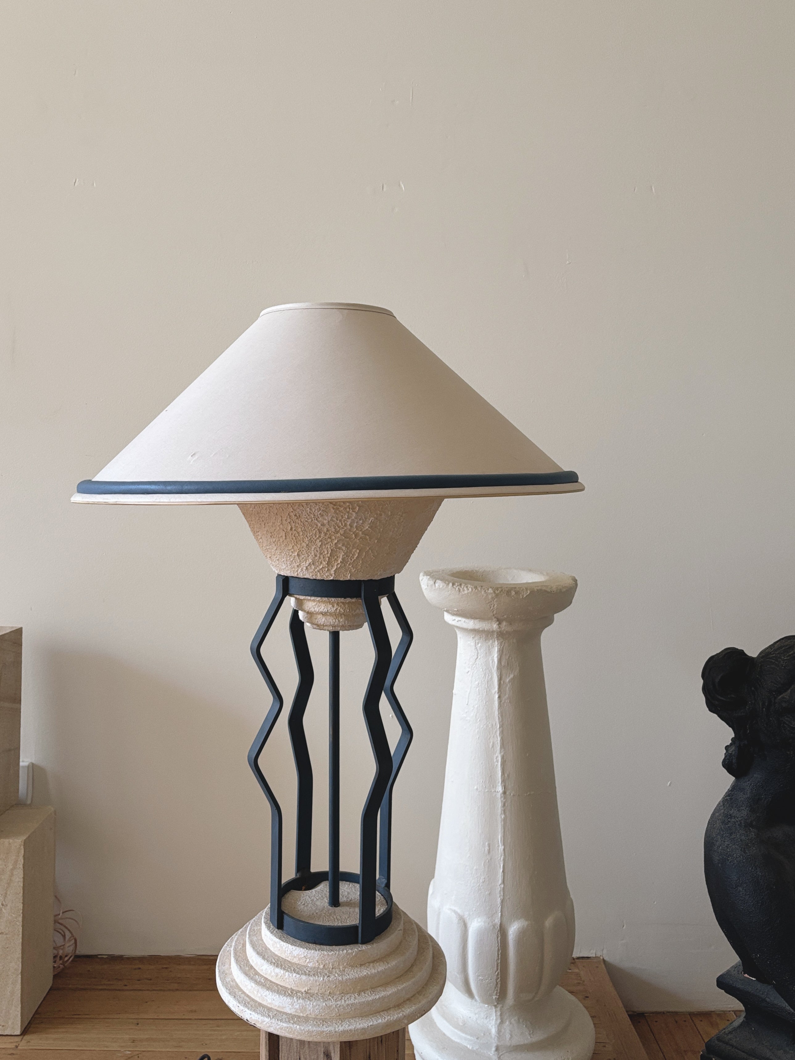 Grecian Style 1980s Lamp – SOFT FOCUS HOUSE